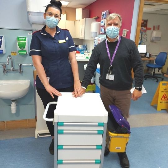 New Cannulation Trolley for The Chemo Ward at the Sussex Cancer Centre ...