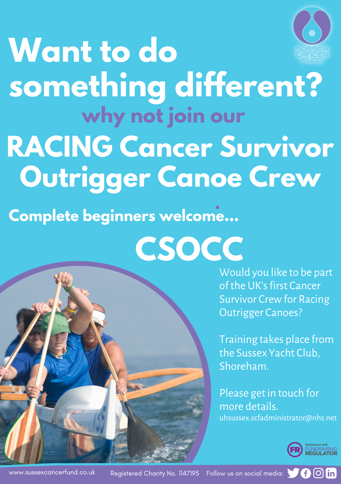 Would you like to be part of the UK’s first Cancer Survivor Crew for ...